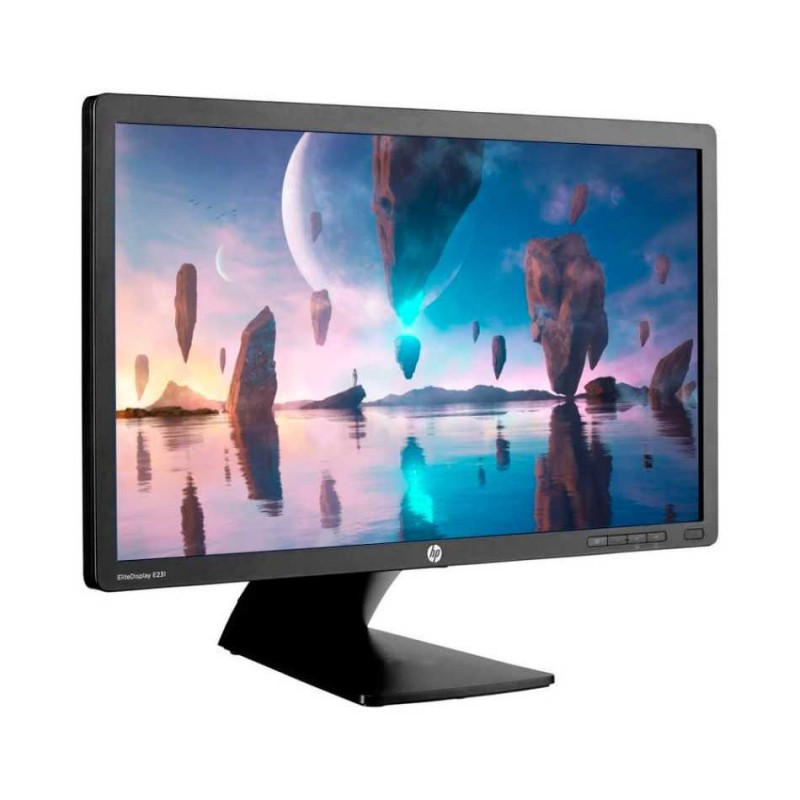 Monitor HP EliteDisplay E231, 23', Preto com Ajuste Ergonômico