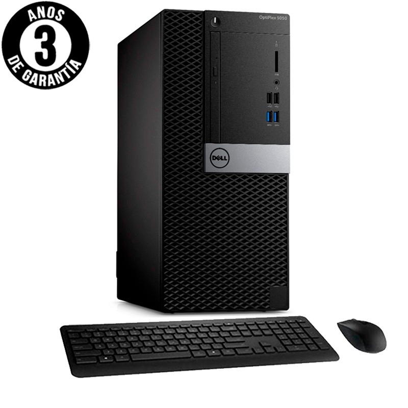 Dell Optiplex 5050 MT Core i5 7500 3.4 GHz | 8GB | 240 SSD | TECLADO E ...