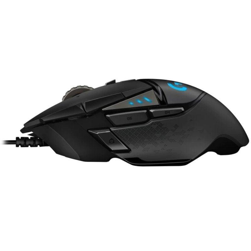 G502 HERO Rato Gaming preto com conexão USB
