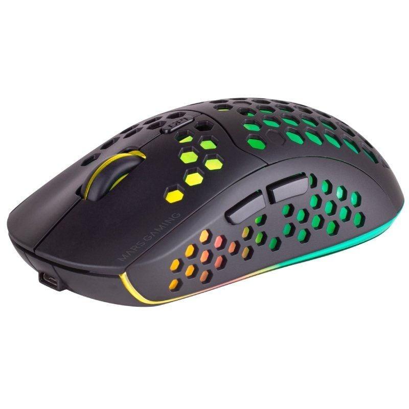 Rato Gaming MMW3 com Sensor Óptico 3200 DPI e Iluminação RGB