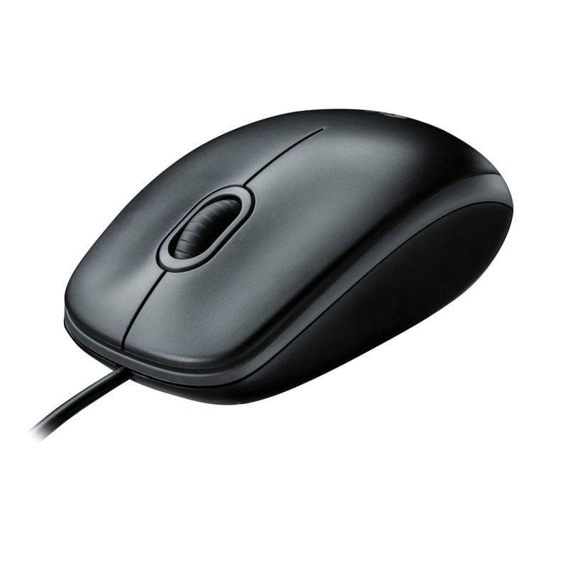 Rato Logitech B100 OEM Preto com Conexão USB