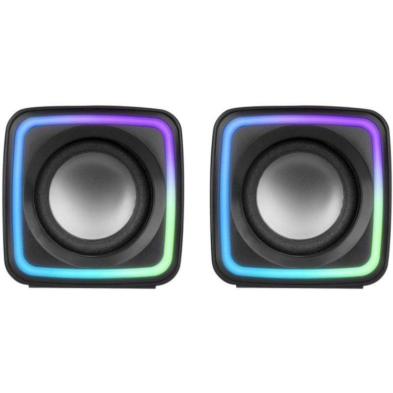 Colunas Mars Gaming MSCUBE | 8W | 2.0 | Preto