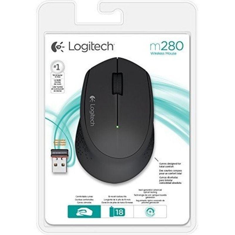 Rato Logitech M280 Preto com Conectividade Wireless e 1000 DPI